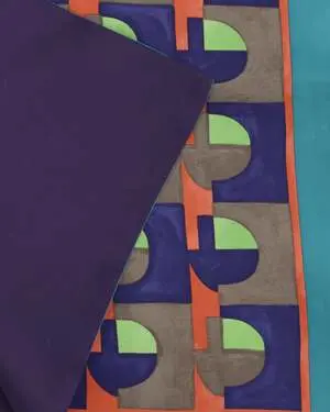Miu Miu Geometric Print Scarf