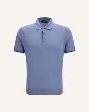 MOORER Cotton Polo