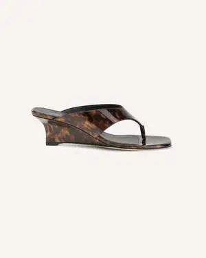 STUART WEITZMAN Vinnie Thong Wedge Sandals - Multicolour