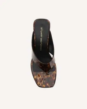 STUART WEITZMAN Vinnie Thong Wedge Sandals - Multicolour
