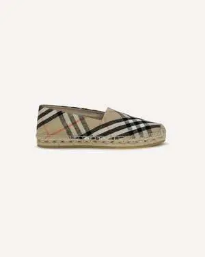 Burberry Mews Check Espadrilles - Multicolour