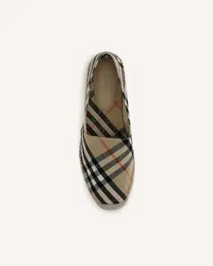 Burberry Mews Check Espadrilles - Multicolour