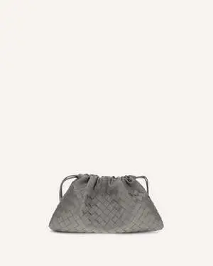 Bottega Veneta Drawstring Pouch - Grey