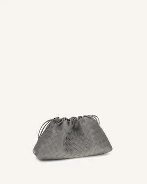 Bottega Veneta Drawstring Pouch - Grey