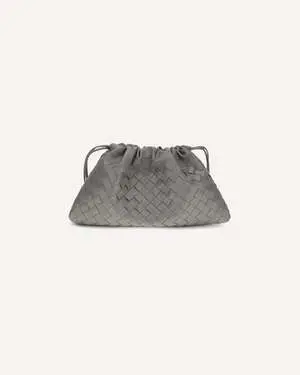 Bottega Veneta Drawstring Pouch - Grey