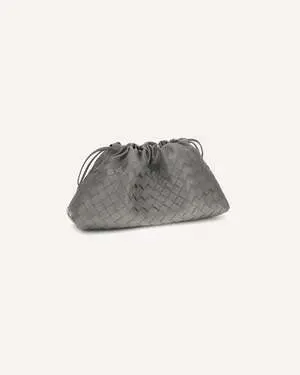 Bottega Veneta Drawstring Pouch - Grey
