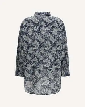 R13 Pintuck Drop Neck Shirt