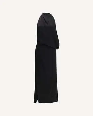 Max Mara Sportmax Dolmen Long Dress - Black