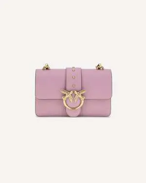 Pinko Love One Small Shoulder Bag - Pink