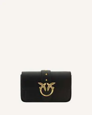 Pinko Love One Shoulder Bag - Black