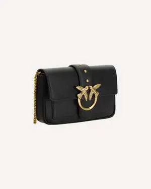 Pinko Love One Shoulder Bag - Black