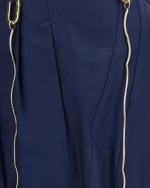 DARKPARK Phebe Chain Adorned Wide-leg Pants - Blue