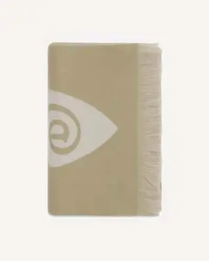 Burberry Logo Wool Scarf