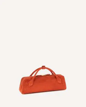 Alaïa Le Teckel Clutch Bag - Red