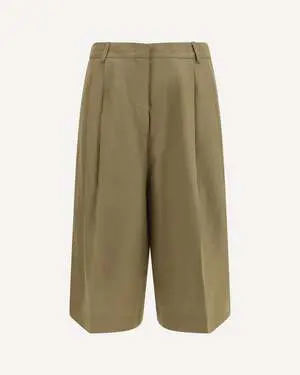 Fabiana Filippi Pleated Wide-leg Viscose Trousers