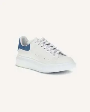 Alexander McQueen Leather Sneakers - White