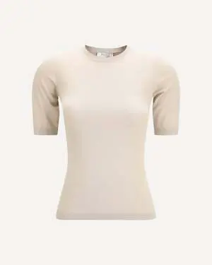 Max Mara Ottano Top Short Sleeve Crewneck