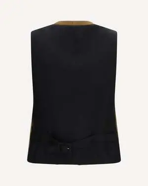 Burberry Textured Wool And Mohair Sleeveless Vest