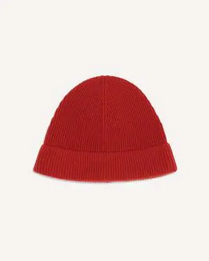 Loro Piana Sloop Beanie Hat - Red