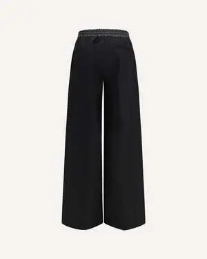 Alaïa Tailored Virgin Wool Wide-leg Pants
