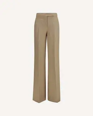 Max Mara Max Mara Linen Palazzo Pants Beige