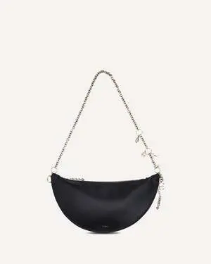 Chloé Icons Shoulder Bag In Lambskin Nappa Leather - Black