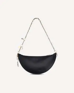 Chloé Icons Shoulder Bag In Lambskin Nappa Leather - Black