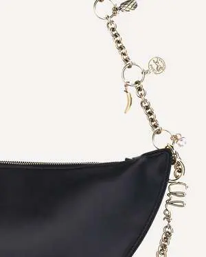 Chloé Icons Shoulder Bag In Lambskin Nappa Leather - Black