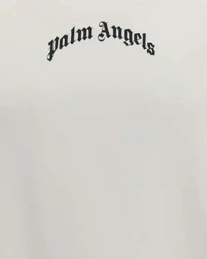 Palm Angels Curved Logo Sweatshirt