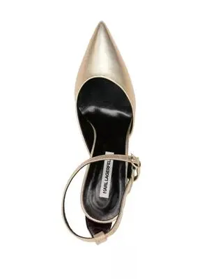 Karl Lagerfeld Gala 95mm Pointed-toe Pumps