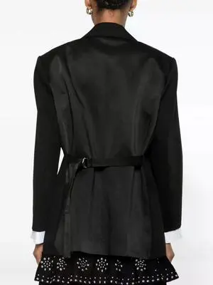 Sandro Satin-back Wool Blazer