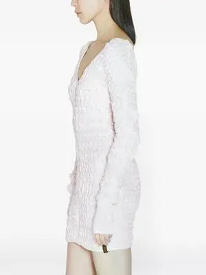 ISA BOULDER V-neck Long-sleeved Dress