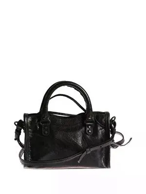 Balenciaga Mini Le City Tote Bag - Black