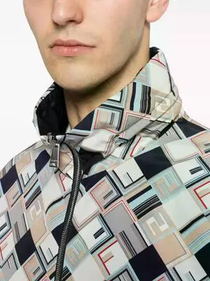Fendi Ff-print Reversible Jacket