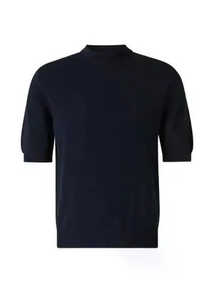 ZANONE Short-sleeve Mock Neck Sweater