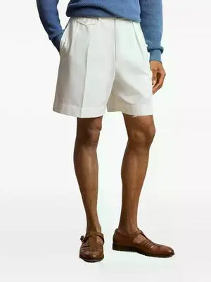 Ralph Lauren Purple Label Pleated Tailored Shorts