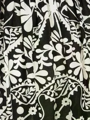 Max Mara Floral Print Palazzo Pants