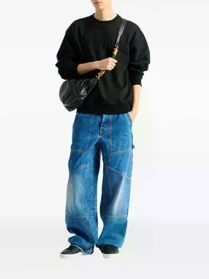 Balmain Embroidered Cotton Sweatshirt