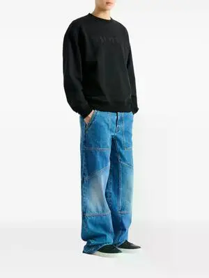 Balmain Embroidered Cotton Sweatshirt