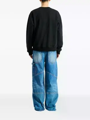 Balmain Embroidered Cotton Sweatshirt