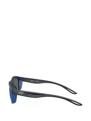 EA7 Vyron Rectangle-frame Sunglasses