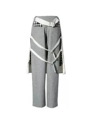 FEY FEY WORLDWIDE Hybrid Apron Trousers