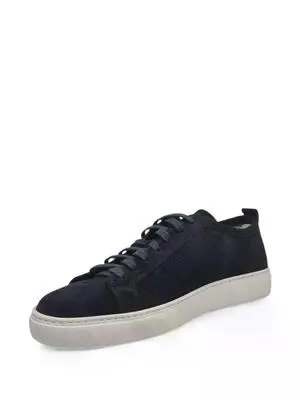 HENDERSON BARACCO Ronny Perforated Suede Sneakers