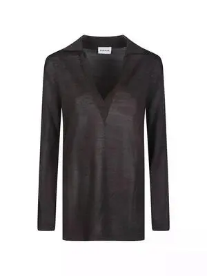 P.a.r.o.s.h V-neck Long-sleeve Sweater