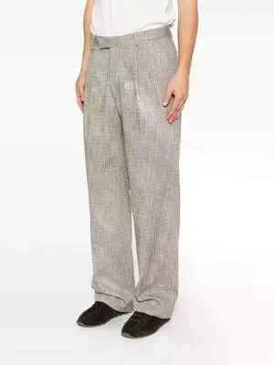 Karl Lagerfeld Pleated Design Trousers