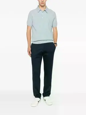 Karl Lagerfeld Tailored Logo Patch Trousers
