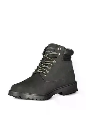 GAST Lace-up Padded-collar Ankle Boots