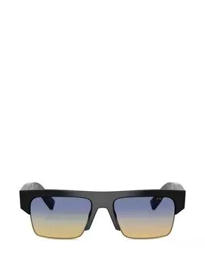 Prada Square-frame Gradient Sunglasses - Black