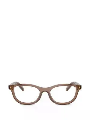 Prada Cat-eye Frame Glasses - Brown