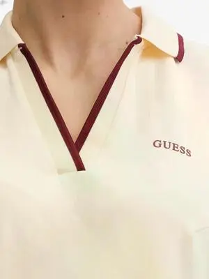 Guess Contrast-trim Sleeveless Mini Dress